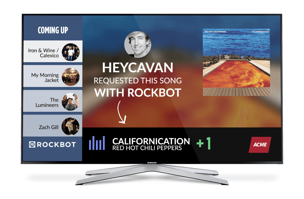 Request the Music At Your Business | Rockbot